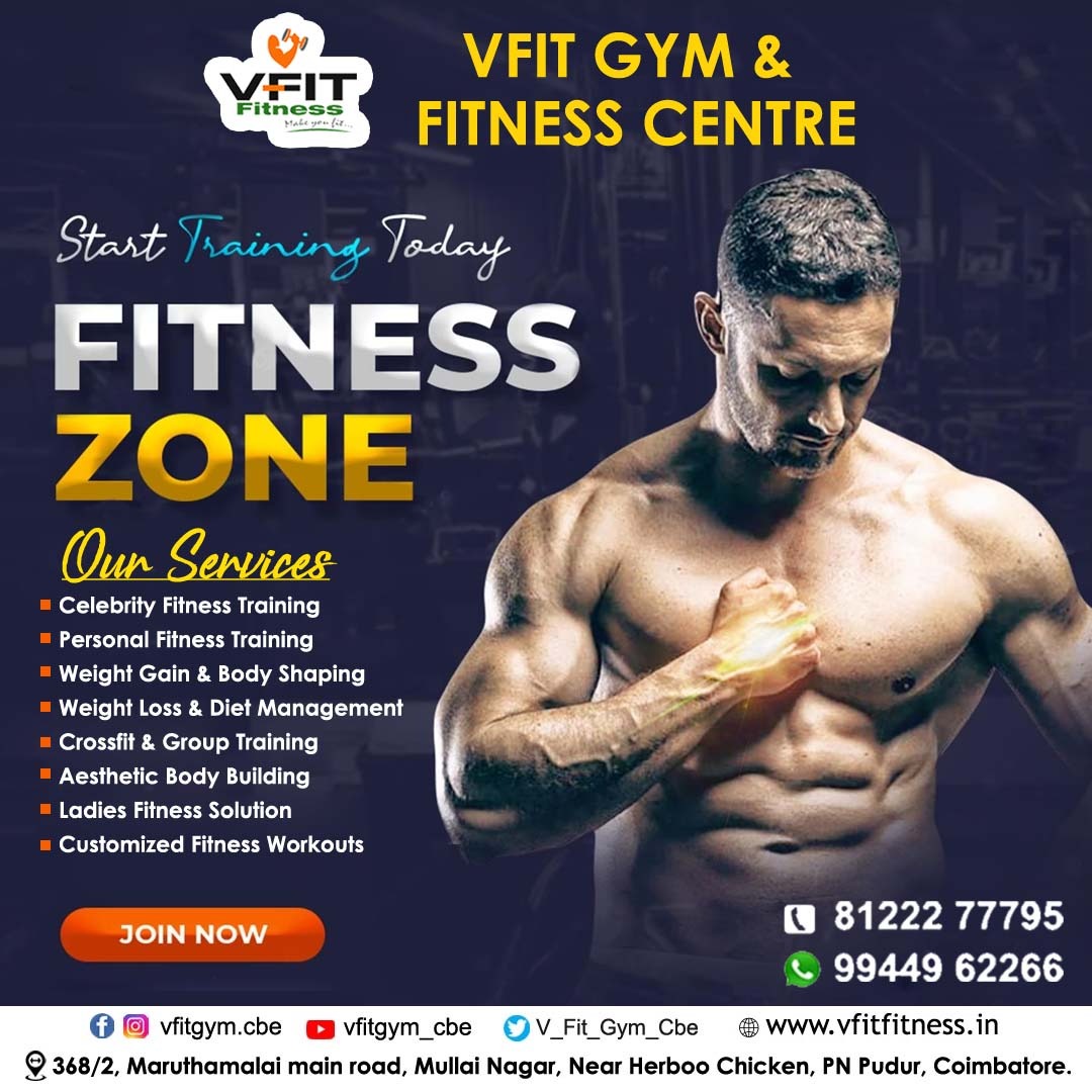Best Fitness Centers in Coimbatore - VFIT Fitness