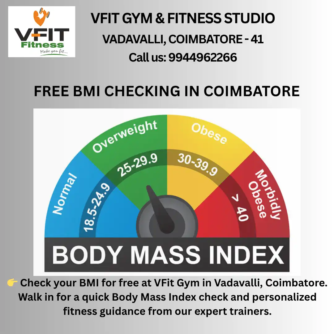 BMI Checking in Vadavalli Coimbatore | VFit Gym - VFIT Fitness